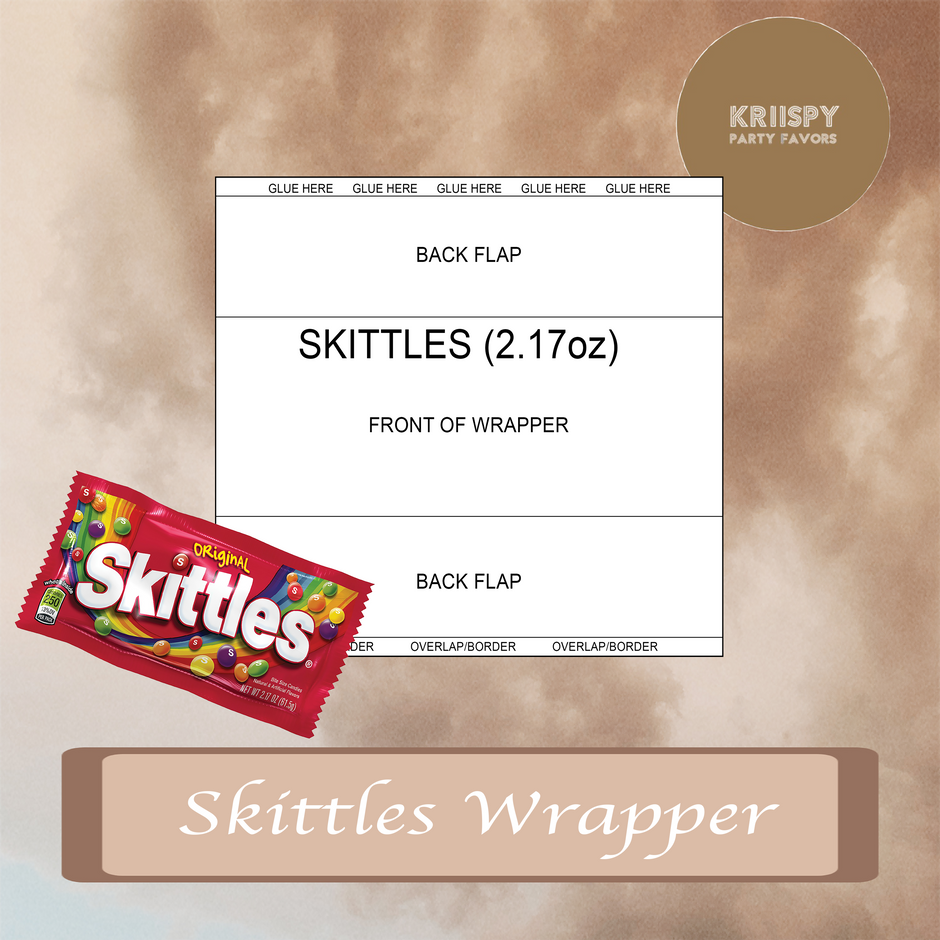 Party Favor Templates – Kriispy Party Favors